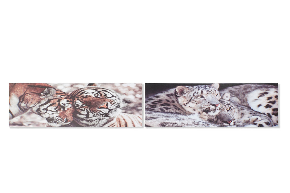 Tigers or Leopards Canvas – 135 x 45 cm | Krokomingo